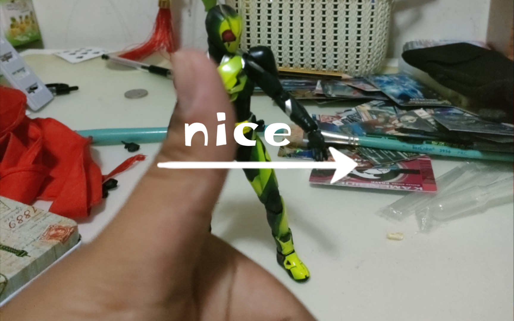 一个初中生为交作业做的定格动画(超基础)