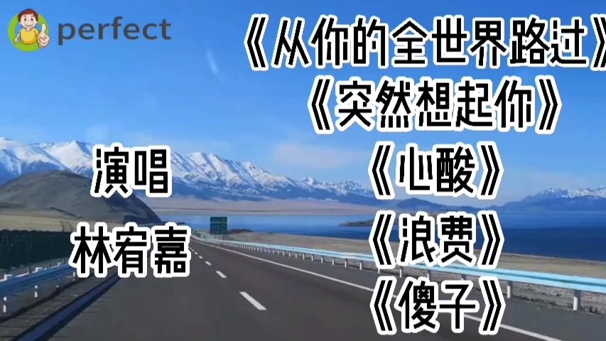 林宥嘉:从你的全世界路过、突然想起你、心酸、浪费、傻子