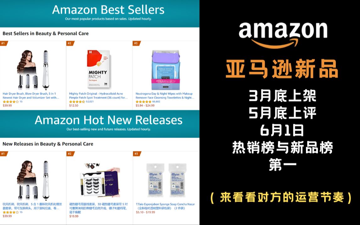 新品上架不到2个月,冲上亚马逊美妆大类BS,来分析下-跨境电商|...