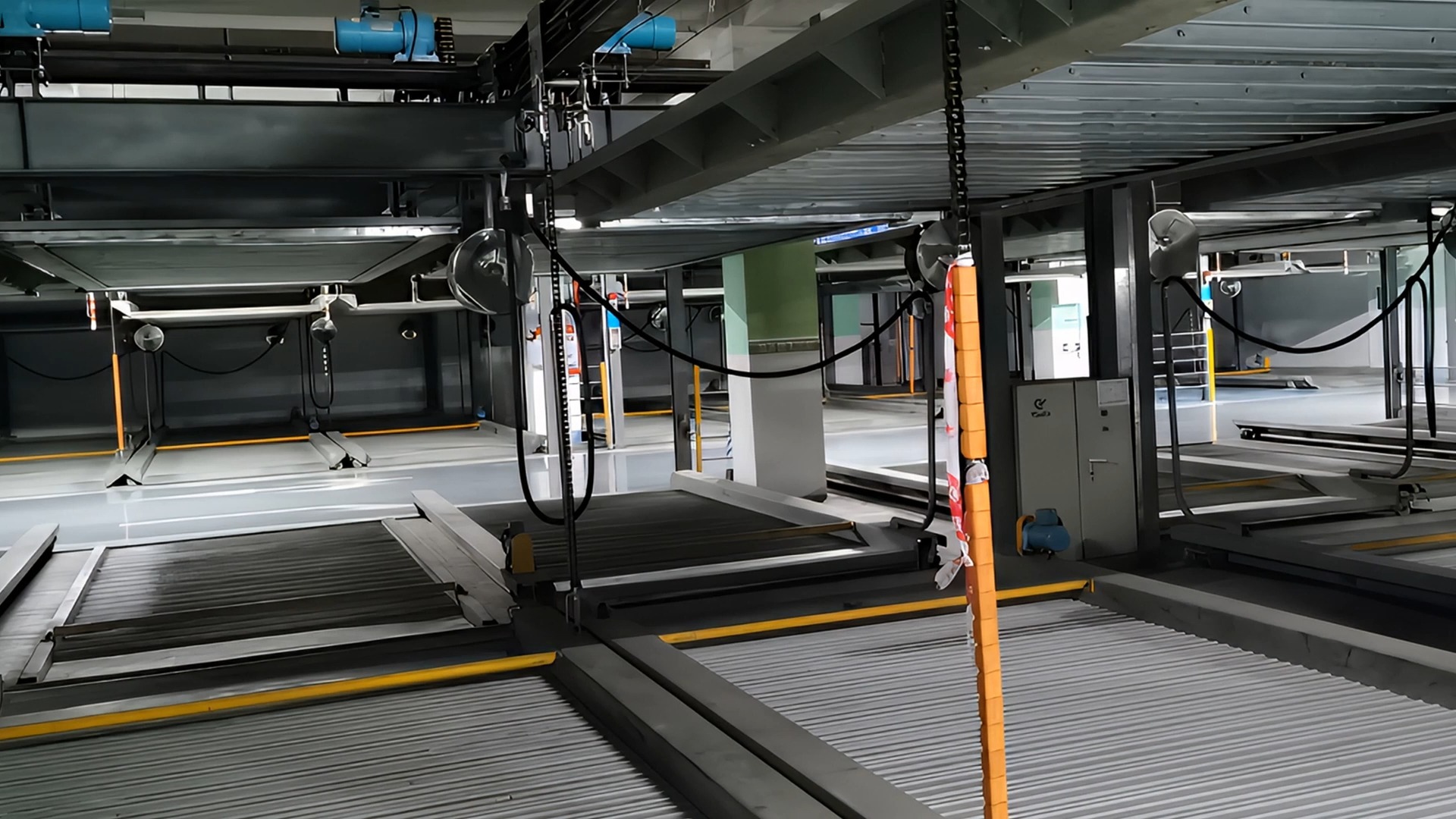 二层立体车库租赁 家用简易升降升降横移类智能车库厂家 简易立体...