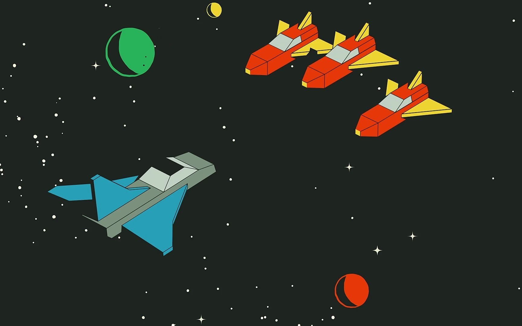 一场紧张刺激的太空冒险【MG动画】Battle Patrol 2084