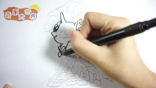 一起学画画彩虹小马宝莉
