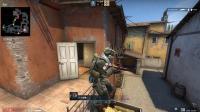 CSGO-老咩芭来了! 炼狱小镇地图-爆破战。反正就是练练枪,