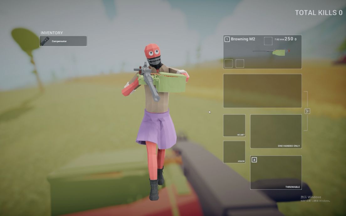 【全面吃鸡模拟器】告别跳伞弹射入岛,还有诡异的物理引擎让你无法...