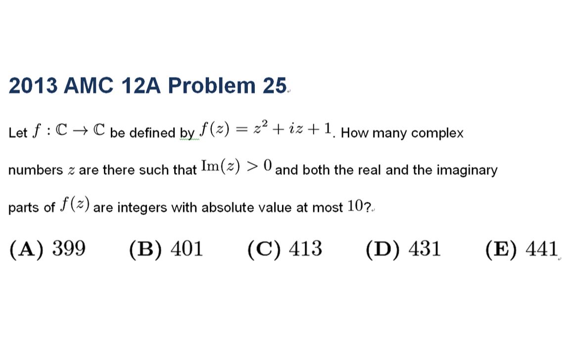【北美数学竞赛】【AMC12】2013A年25题解析,李道长自制,含详细步骤