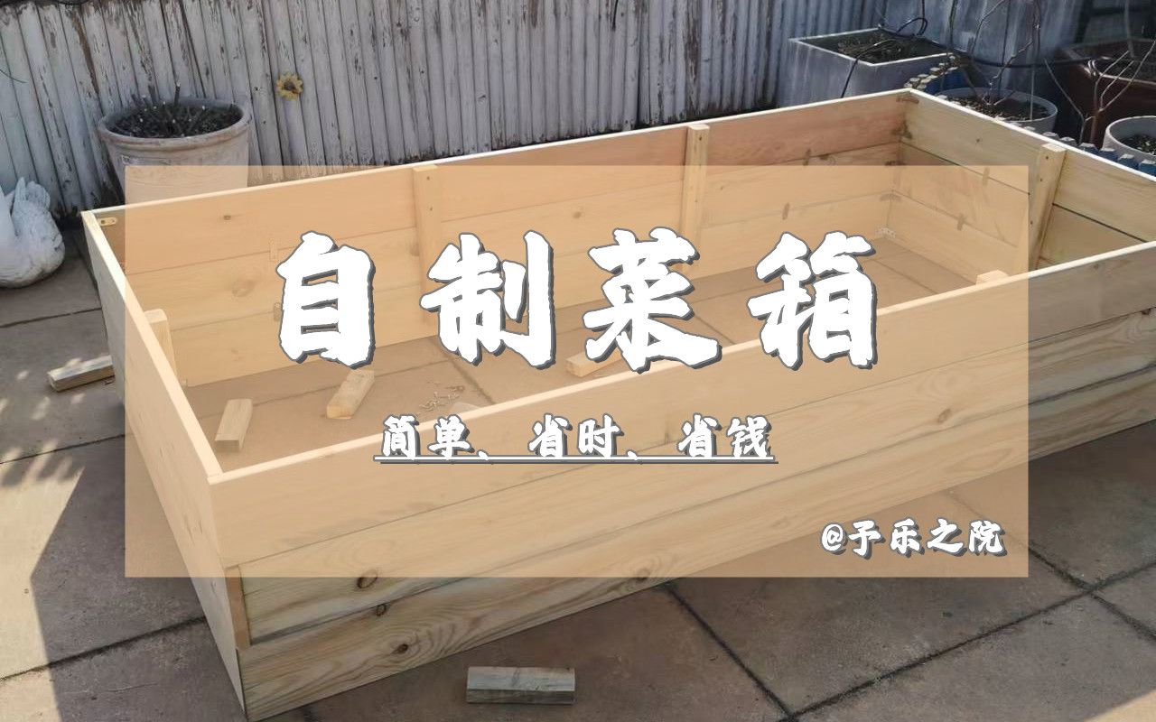 【予乐之院】 自制菜箱 | 完整教程 | 简单易操作 | 省时省力省钱