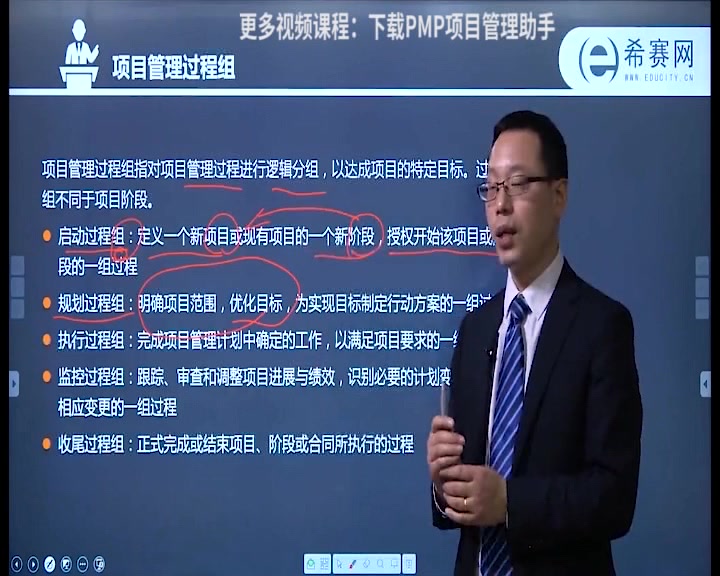 PMP项目管理/项目管理过程与过程组