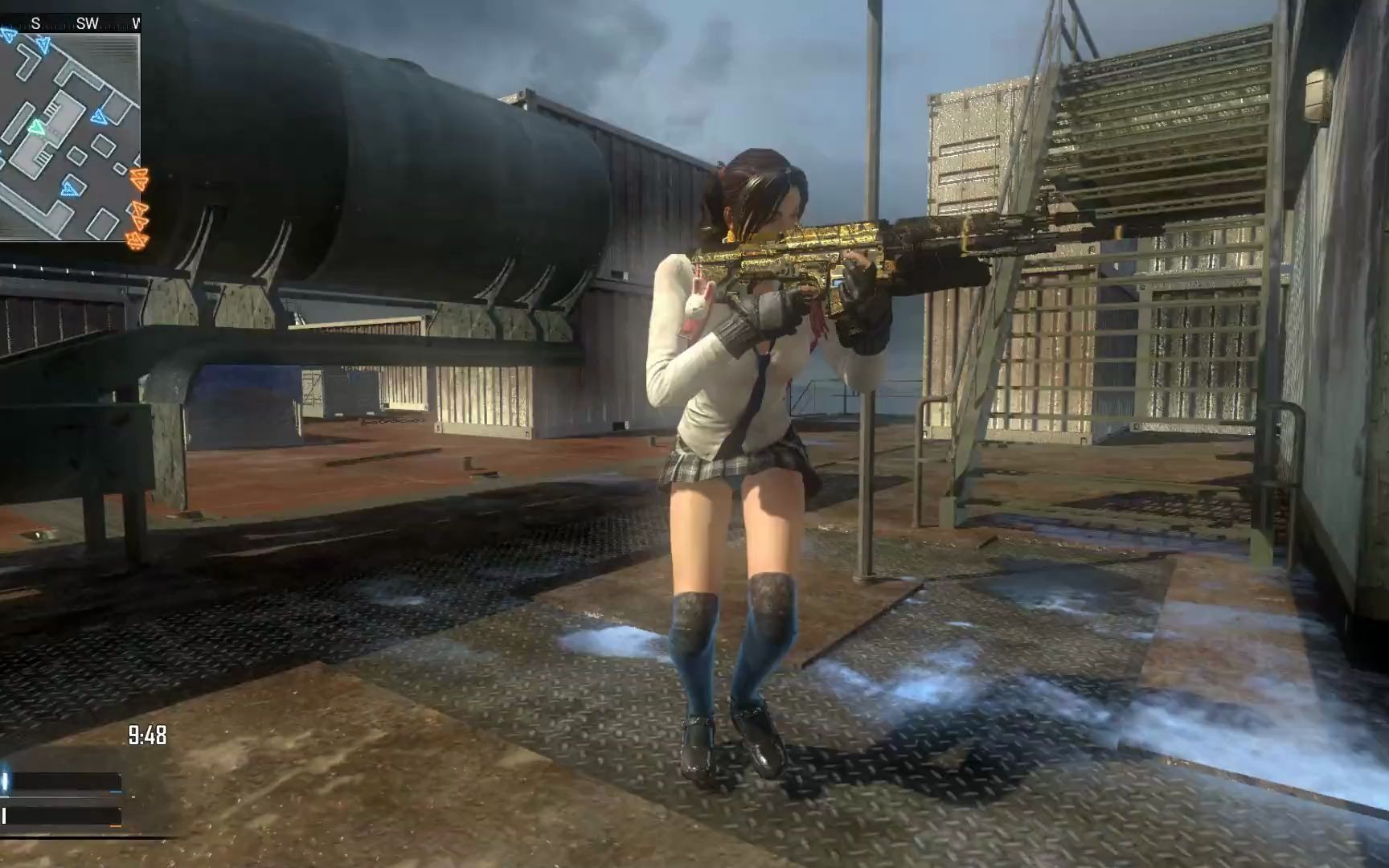 [使命召唤ONLINE] CODOL 女性角色 安雅 第三人称 模型展示 141特遣...