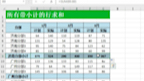 Excel所有带小计的行求和