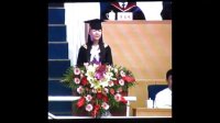 2012届优秀毕业生代表周滢垭同学在清华大学本科生毕业典礼上的讲话