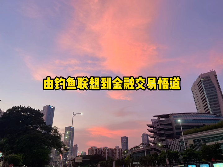 由钓鱼联想到金融交易悟道