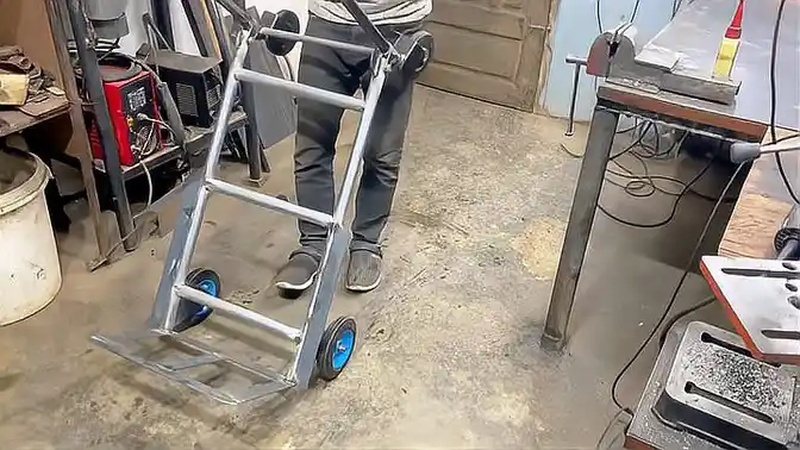 自制创意手推车 主打一个结实耐用
