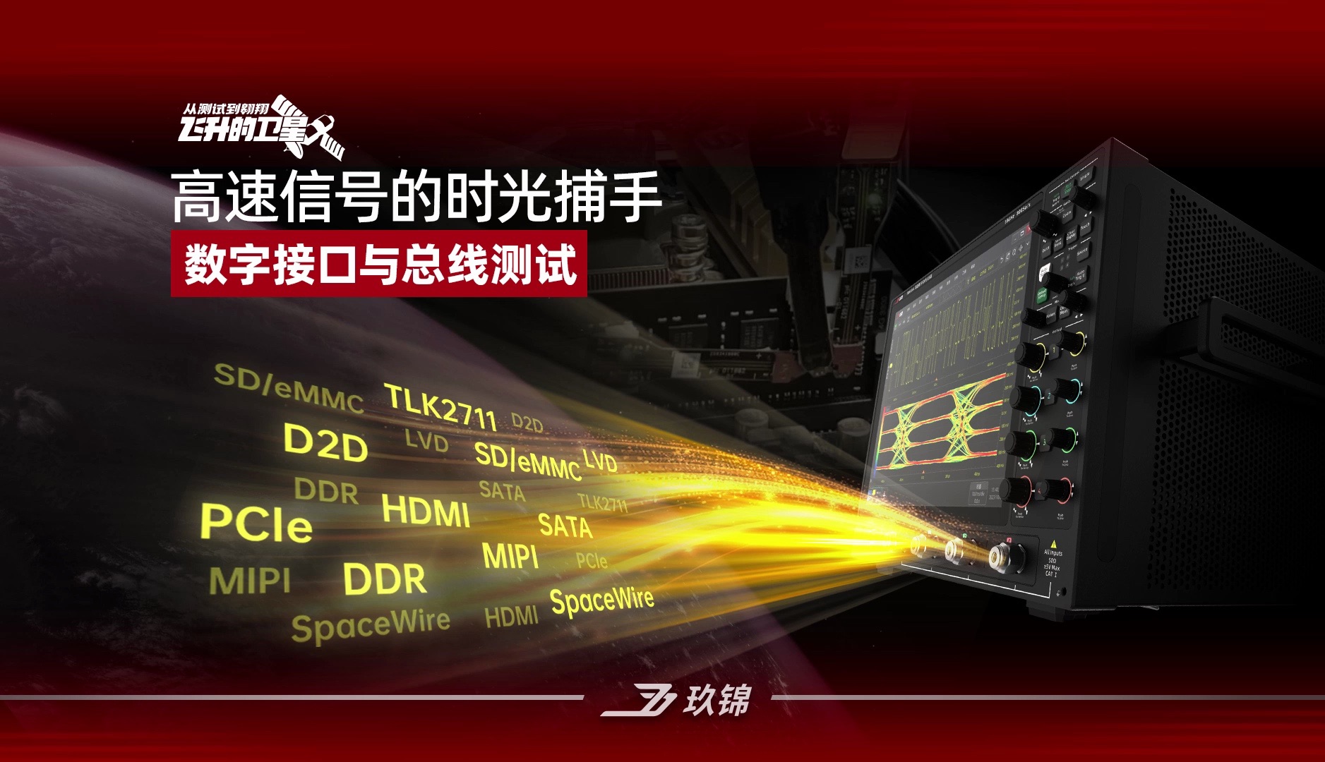 卫星里接口和总线都在做什么?查看数字接口与总线测试