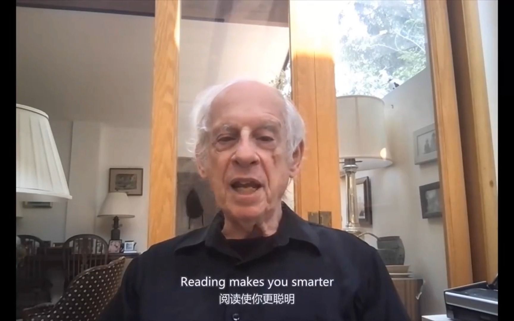 讲座分享 | Stephen Krashen 著名语言教育家美国南加利福尼亚大学...