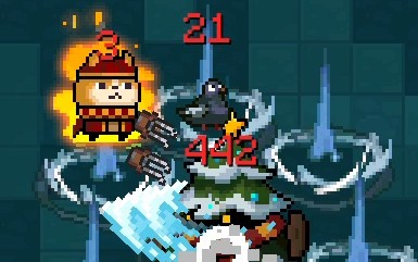 【元气骑士】手刀秒伤268,手速限制了你的想象力,cps20+