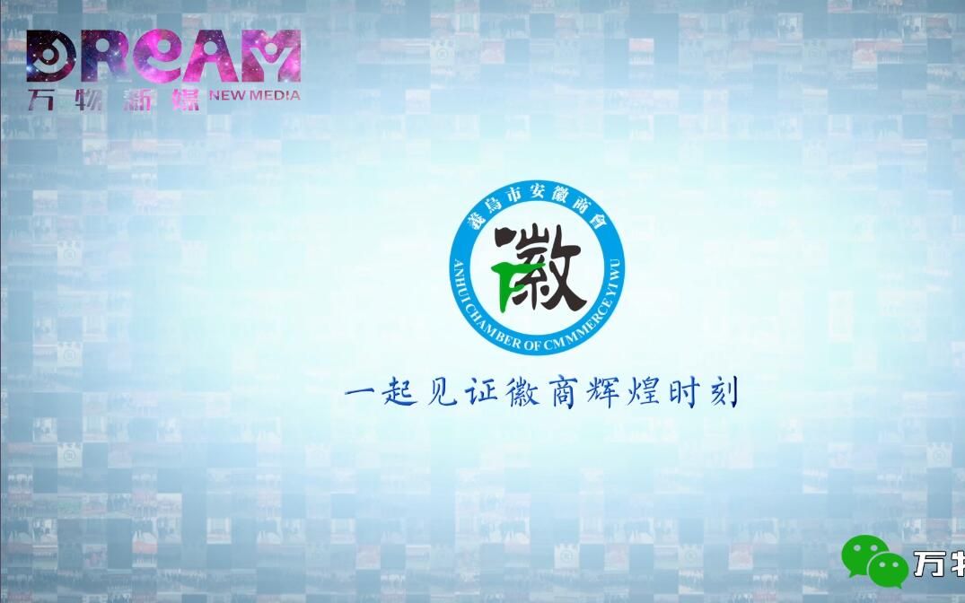 企业组织宣传片怎么拍,万物新媒告诉你!——安徽商会宣传片