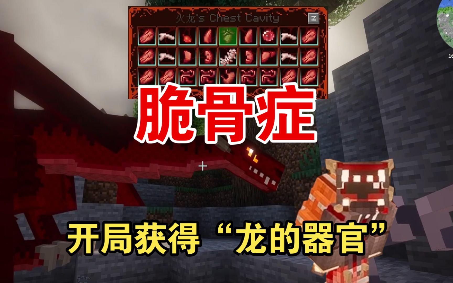 ...我开局获得了“冰火传说”“龙的器官”!_哔哩哔哩bilibili_我的世界_...