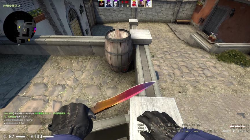 #csgo #旋转跳 #csgo连跳 #csgo身法 #游戏日常 #令人窒息的操作