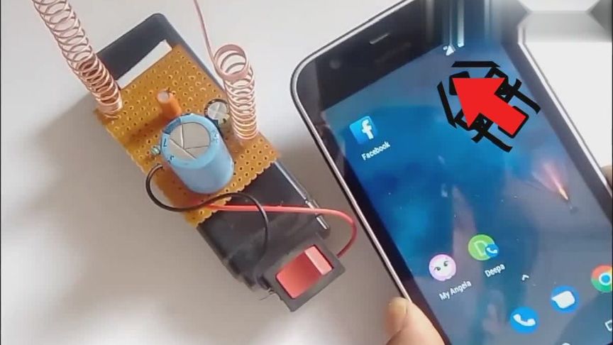 使用几个简单的元件就可以制作一个手机信号放大器