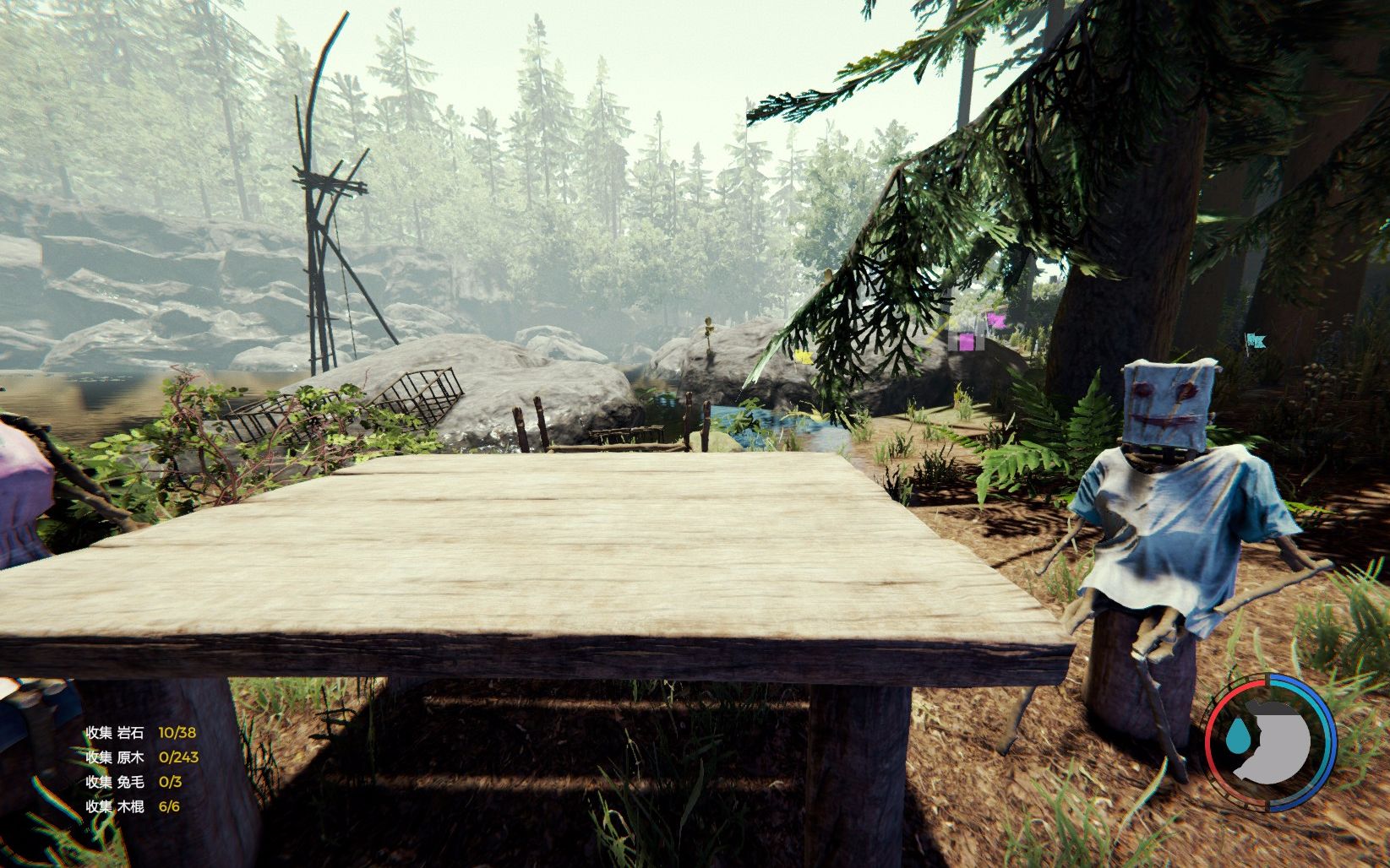 森林The Forest 1.08版本燧发枪[老式手枪]8零件的详细拿法