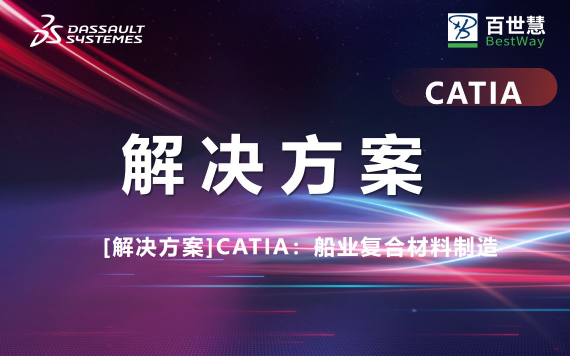 【解决方案】CATIA:船业复合材料制造