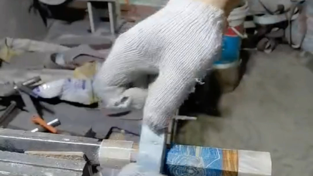 手工制作厨刀八角柄