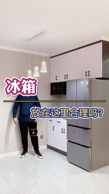 厨房小,冰箱放在餐厅这个位置合理吗?设计,装修,室内.