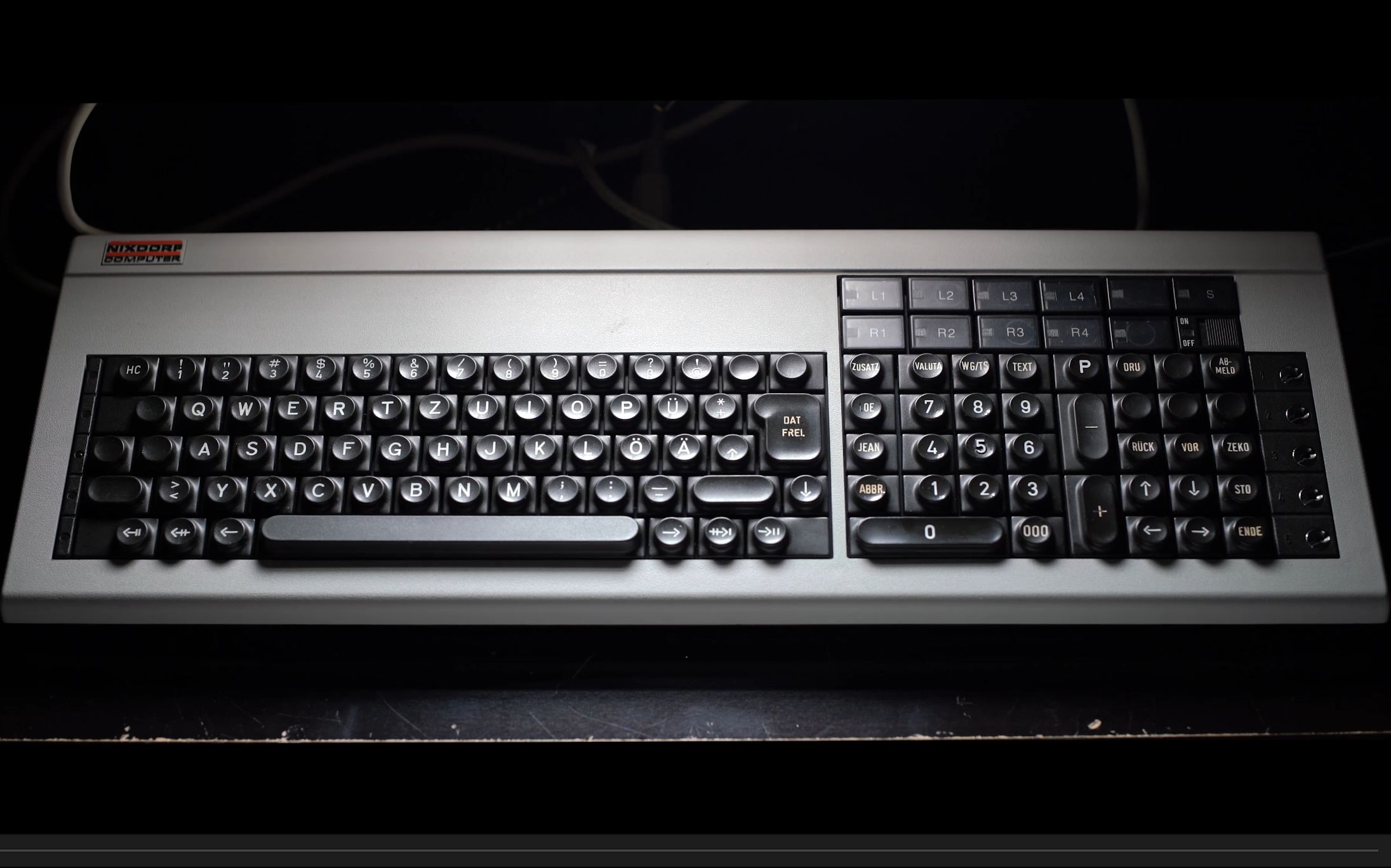 比薄膜胶碗还安静的机械键盘, Nixford 0069-75(1984)Nixdorf电磁阀轴(...