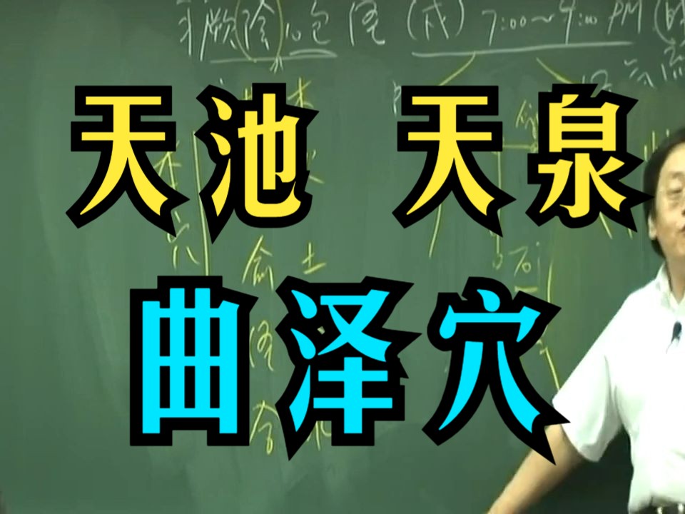 倪海厦 【天池】【天泉】【曲泽穴】心包经三穴解说