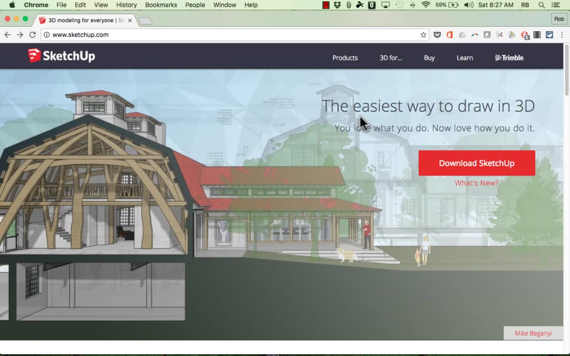 Google SketchUp Basics Tutorial 2016