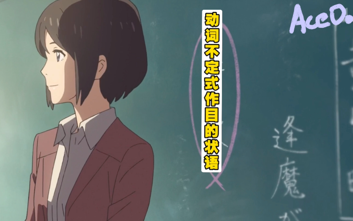 动词不定式做目的状语