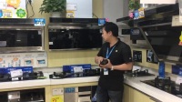 苏宁易购望京店 法迪欧燃气灶黑晶钢化玻璃 180分钟电子定时