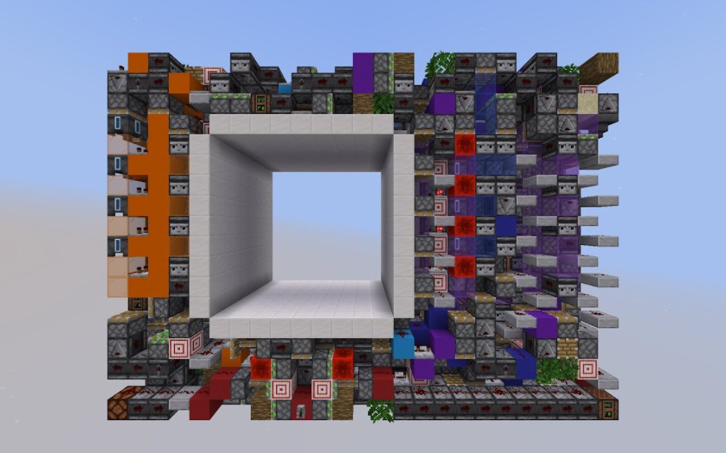 【红石科技】高速9×9活塞门_游戏热门视频