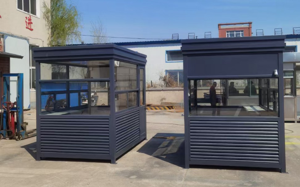 哈尔滨本地岗亭工厂/齐齐哈尔大学值班室门卫房定制/岗亭报价供应商