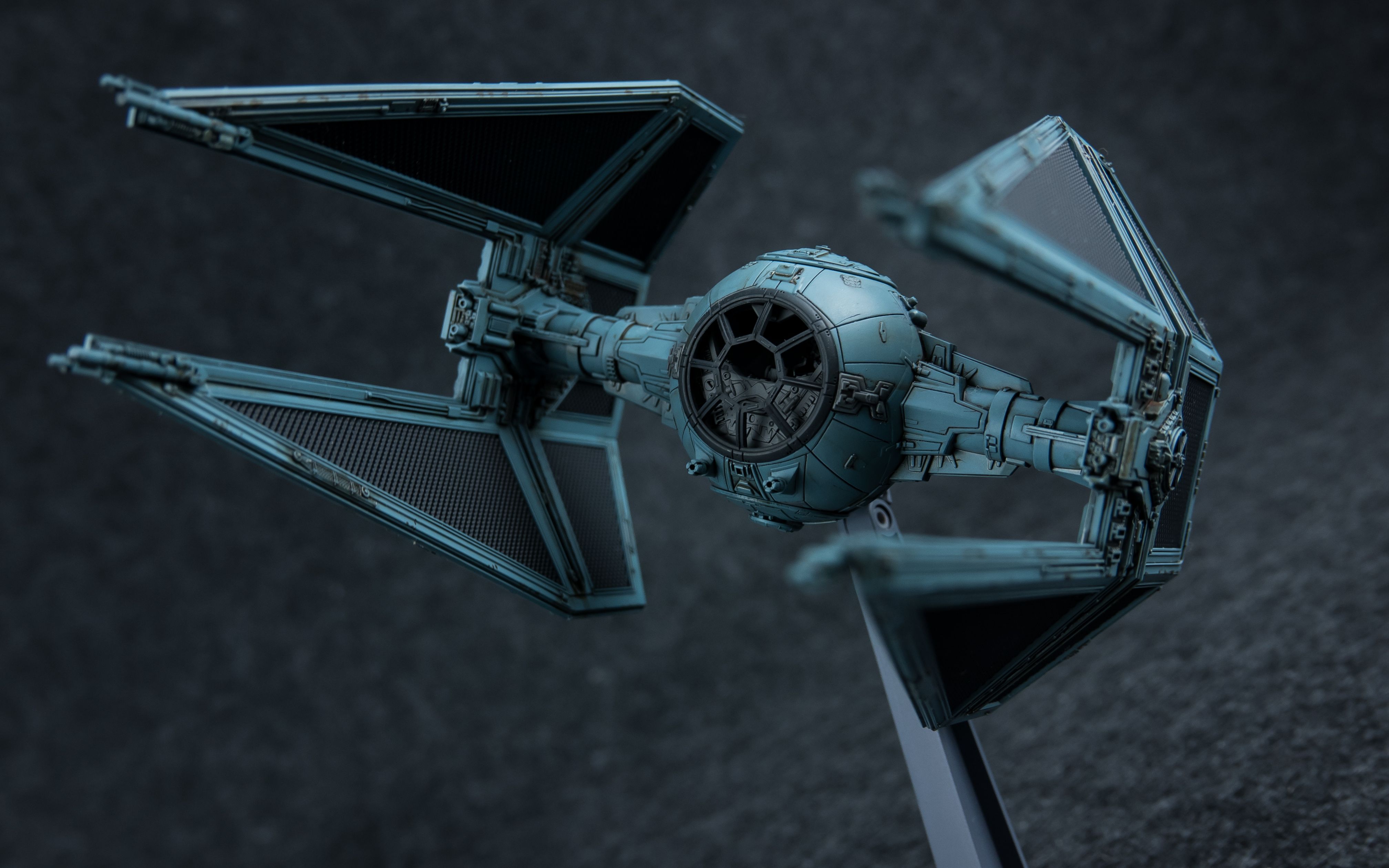 【小白菌的模型解构】第八期—— 万代 星球大战 钛战机 歼击机 模型...