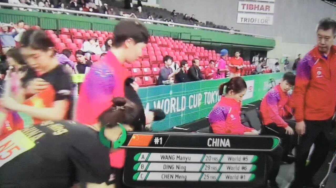 宋世雄解说风格再现一2019乒乓球团体世界杯A组第二场第一盘陈梦/...