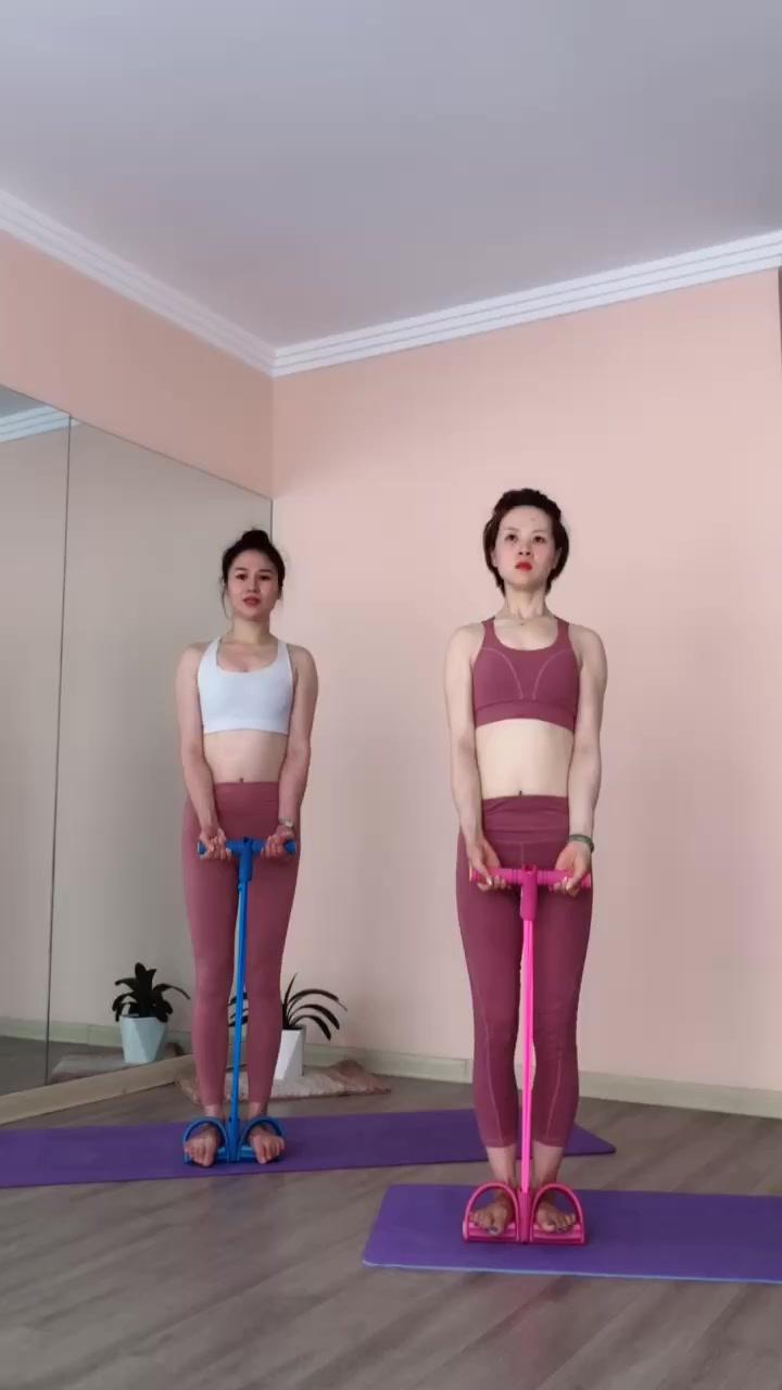 一个蹬脚器 可以多样练习～抖音君快把ߔ�烧起来