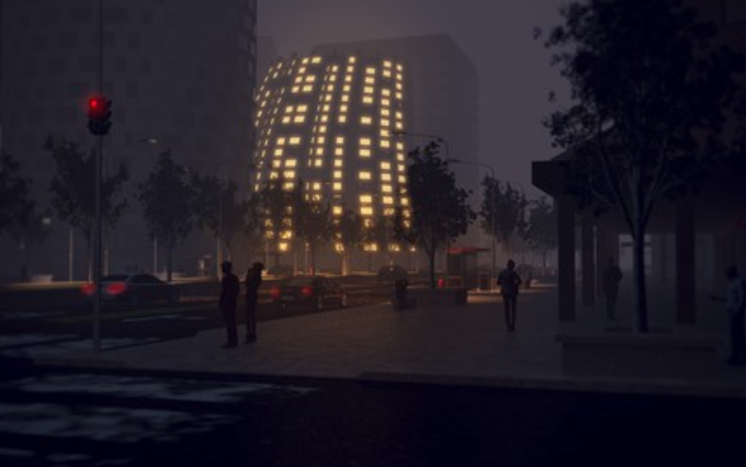 【中英】【C4D+PS】Udemy - 使用C4D+Photoshop创建城市景观