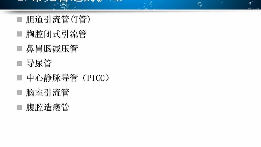 临床管道护理PPT