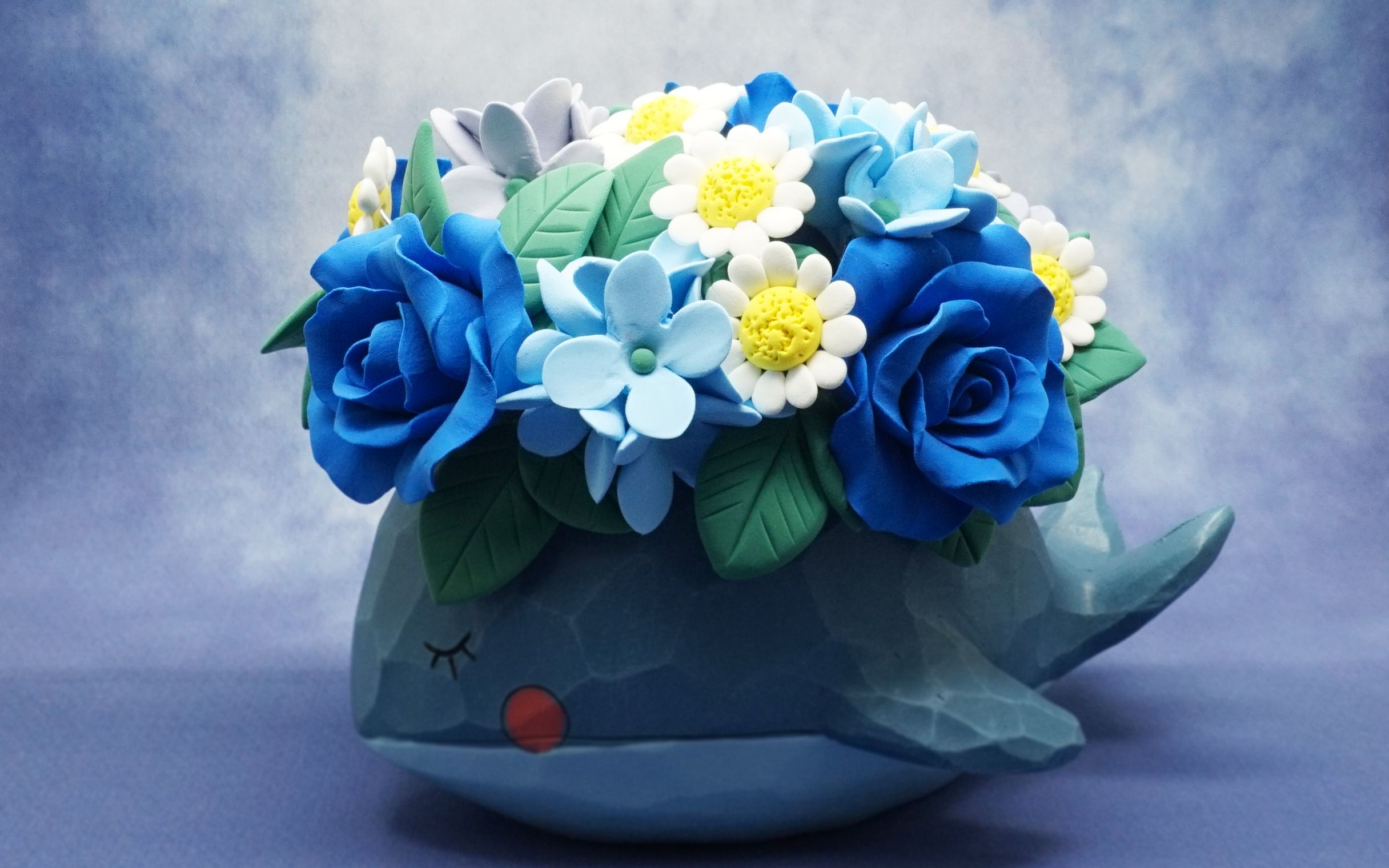 超简单的粘土花教程~有手就能学会~教师节快来亲手做一盆花送给老师...