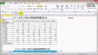 Excel视频教程:Excel绘制斜线表头视频教程含Excel三栏斜线表头制作...