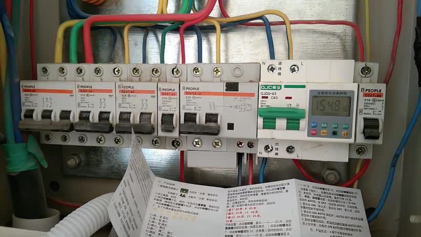 路灯时间控制器安装调整