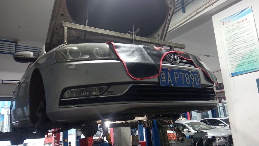 大众干式双离合变速箱维修中