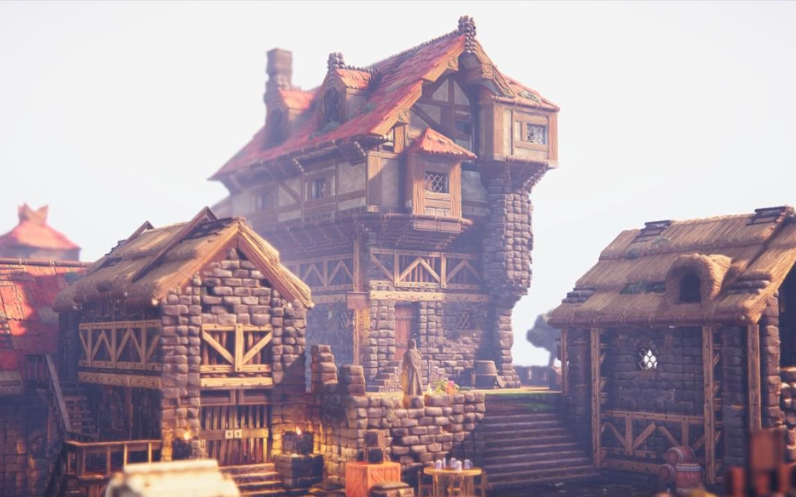 【熟肉】精美的3D化多人跑团建造模拟器 TaleSpire 建筑技巧 01——...