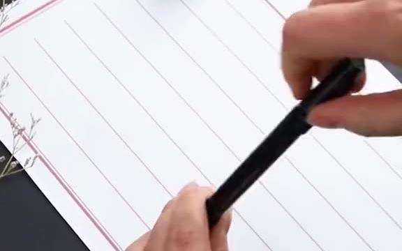 秀丽笔软笔书法练字专用签名签字笔小楷中楷大楷硬笔字钢笔式