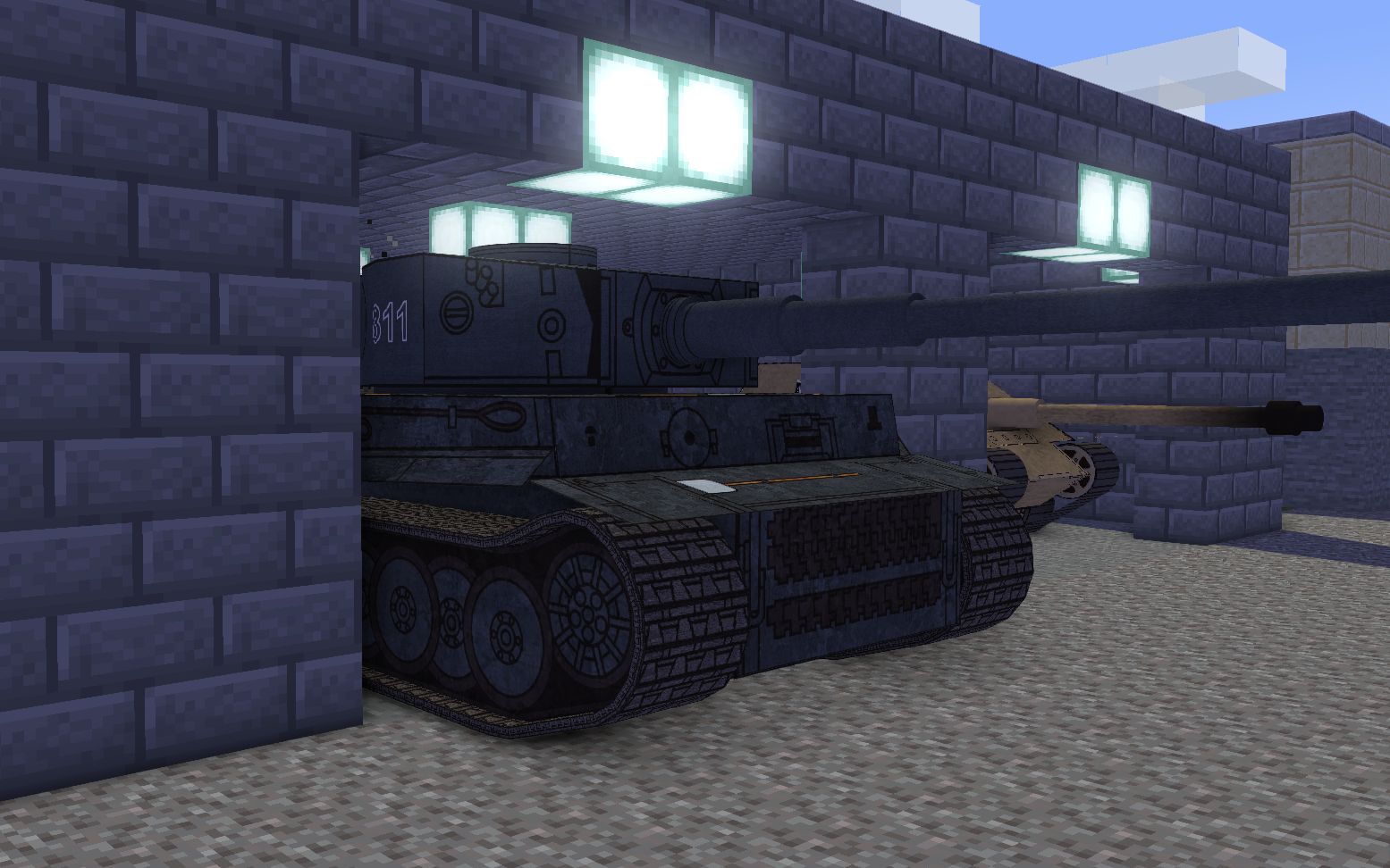 【Mine-imator】指挥官接私活修坦克,貌似遇到挑战了