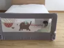 兔贝乐新型款床护栏安装到嵌入式床操作示范