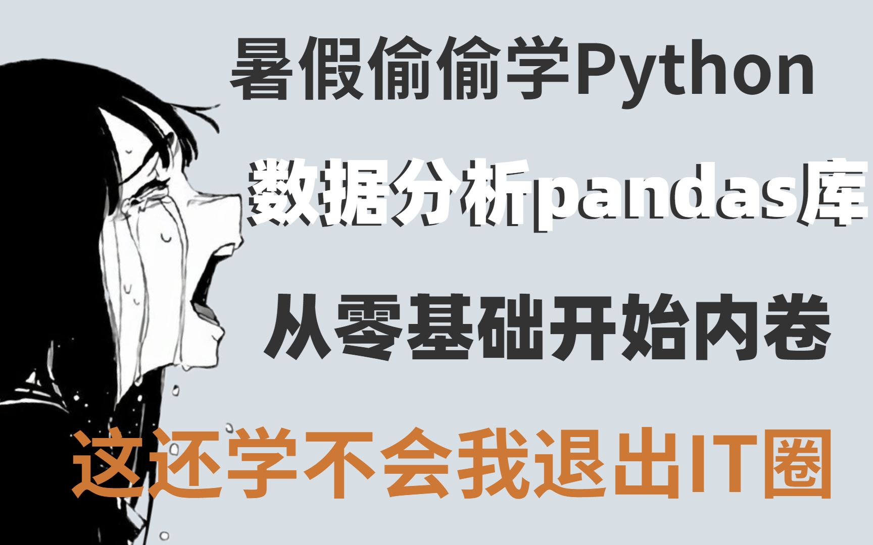 ...从零基础开始内卷!整整500集!如此清新脱俗的讲解pandas库,这还学...