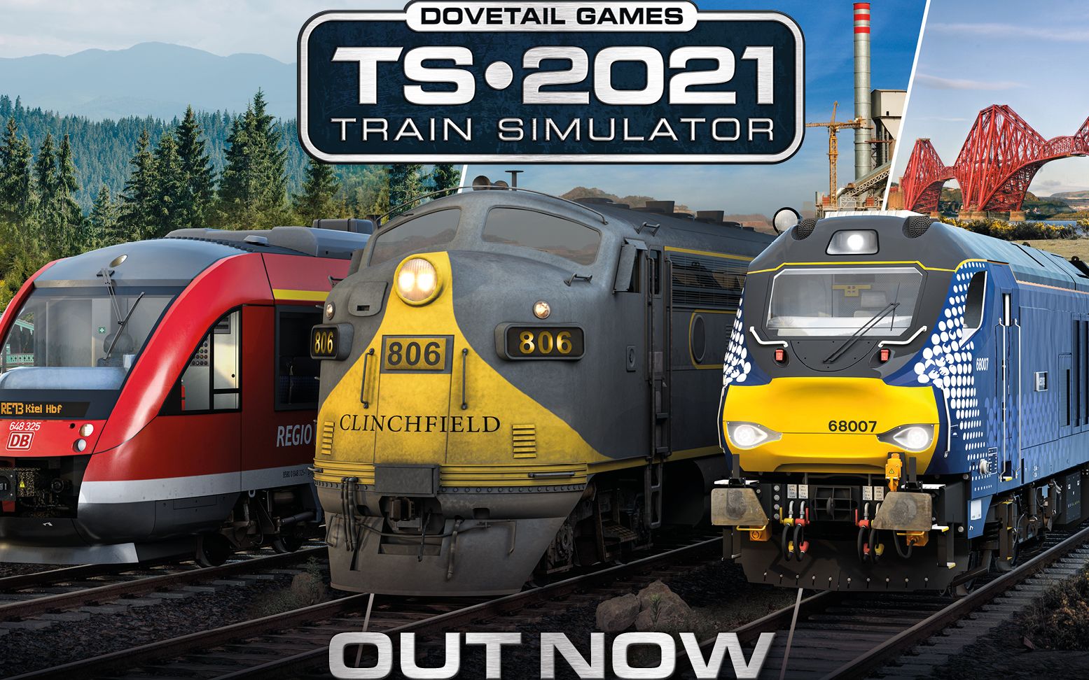 模拟列车2021(Train Simulator 2021)正式发售