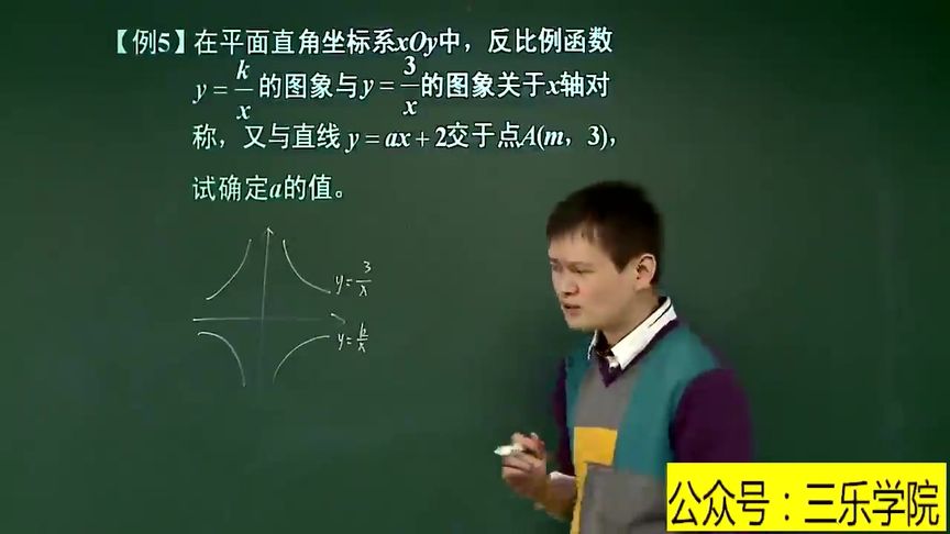 「2」一次函数和反比例函数的综合问题例4-例5